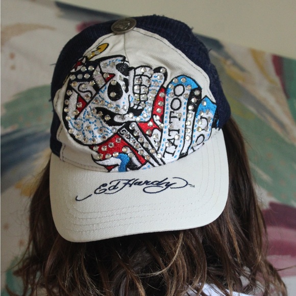 Ed Hardy | Accessories | Vintage Y2k Ed Hardy Hat | Poshmark